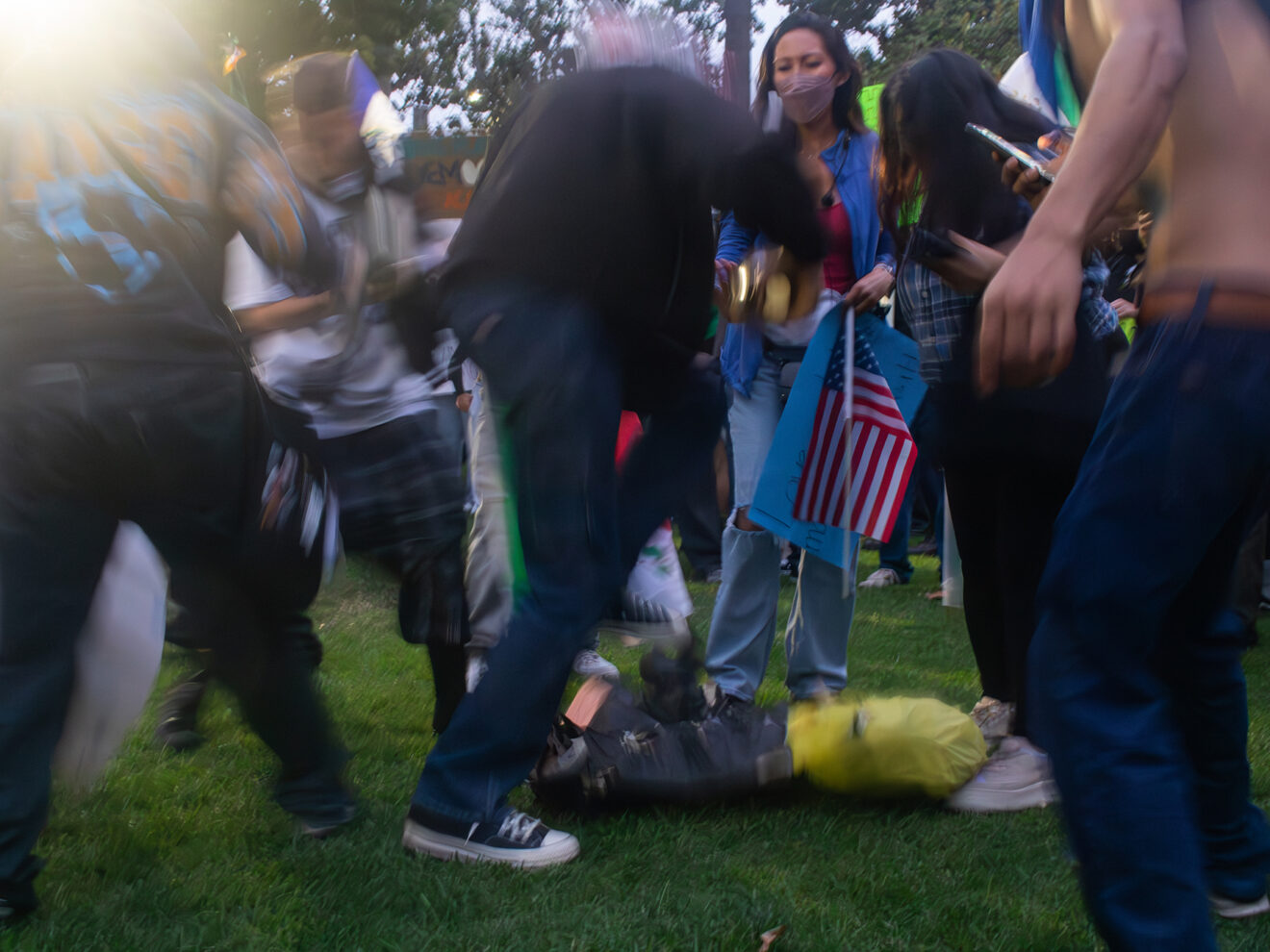 In Photos: June 11 anti-ICE protest in Downtown Santa Ana - el Don News